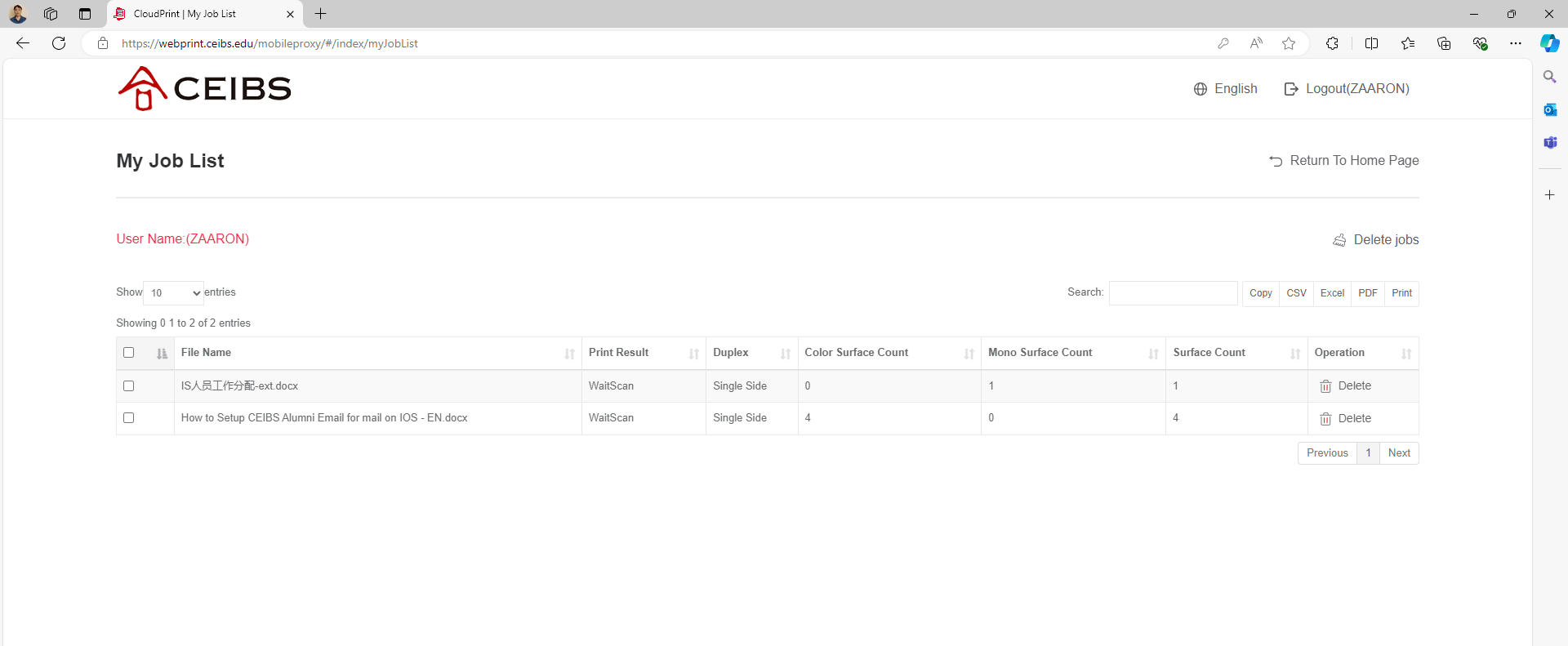 How to Use Webprint Service